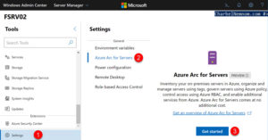 Onboard On-Premises Servers To Azure ARC From Windows Admin Center ...