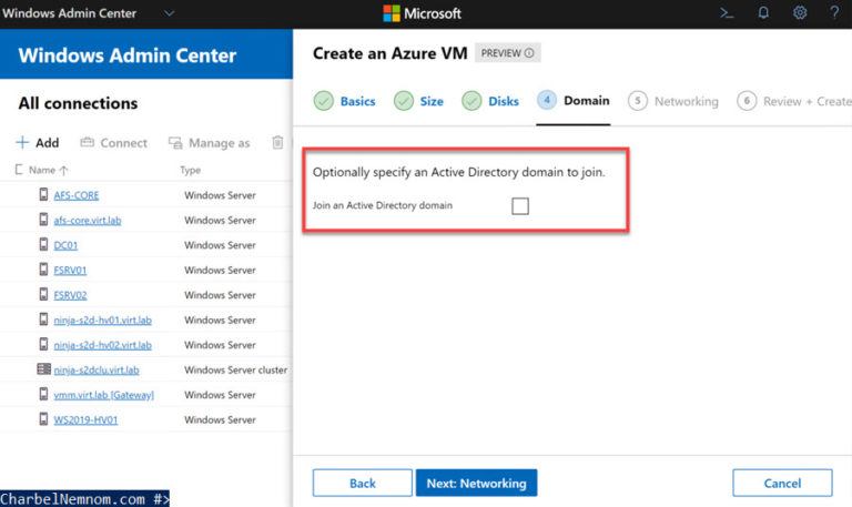 How To Deploy An Azure VM From Windows Admin Center - CHARBEL NEMNOM ...