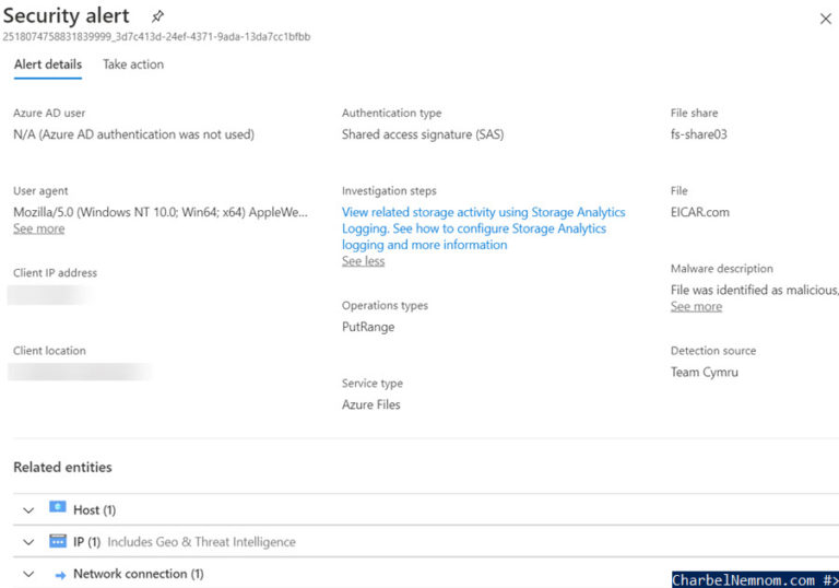 Protect Azure File Shares In Microsoft Defender For Cloud - CHARBEL ...