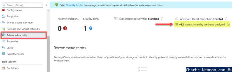 Protect Azure File Shares In Microsoft Defender For Cloud - CHARBEL ...