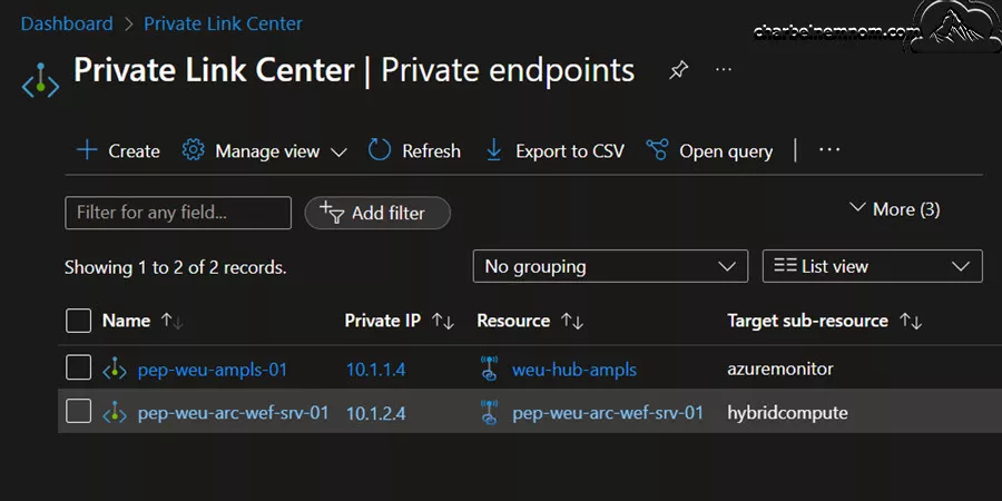 Forward Logs to Microsoft Sentinel with a Private Link 10